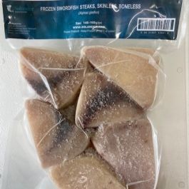 Swordfish Steaks (140-160g) 10kg/Frozen - Solander Wholesale